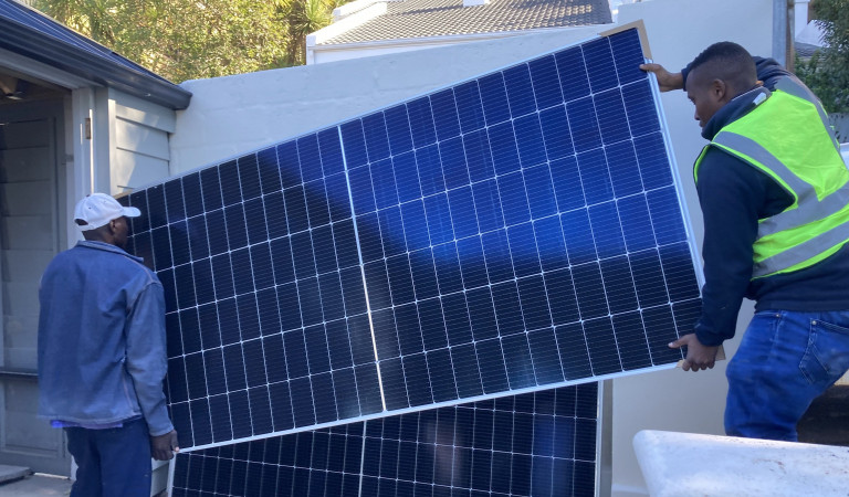 Blue Sun :: JA Solar 545W Mono PV panels