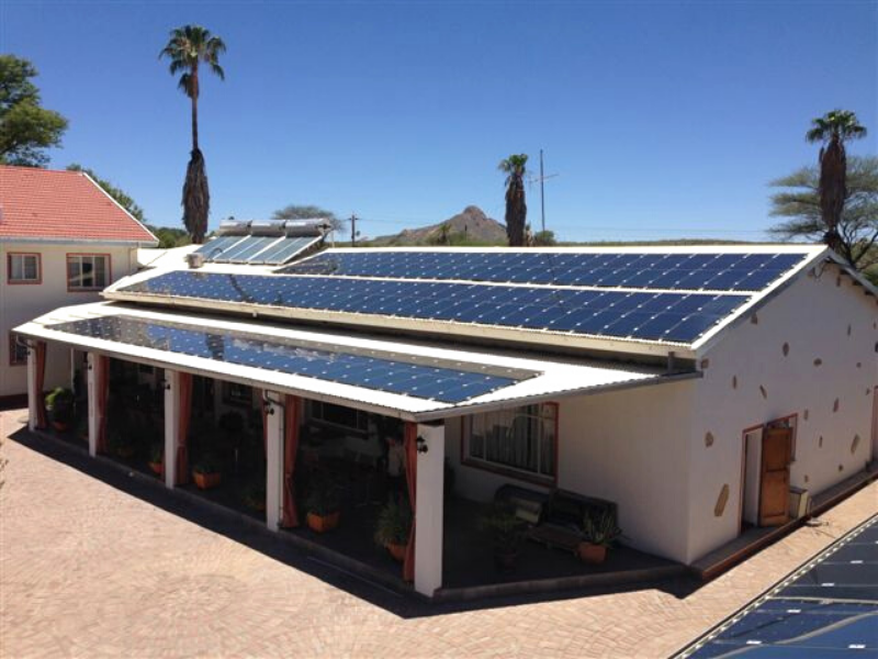 Blue Sun :: Commercial Solar Namibia 140kWp